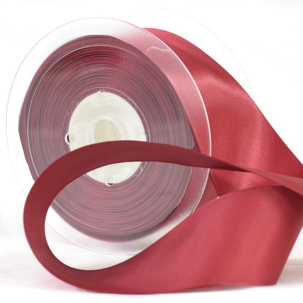 38mm Satin Ribbon - Sherry 20yds/roll