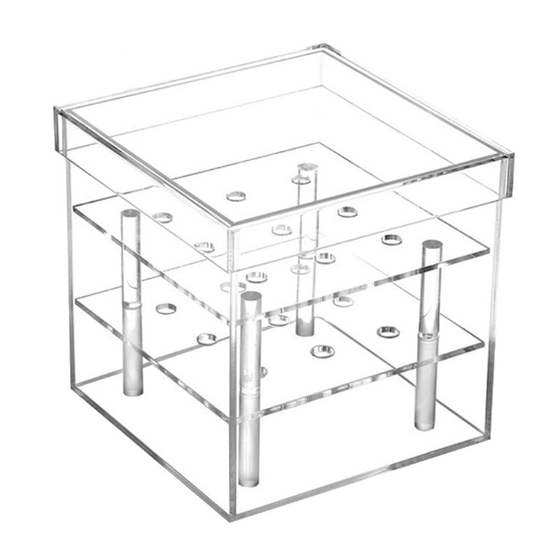 Shop Elegant Acrylic Flower Boxes in Various Colors - GiftsN